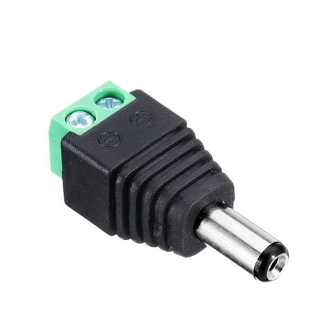 Разъём питания 10 штук в упаковке Dc папа гнездо 2 1 5 5 с клеммной колодкой купить с