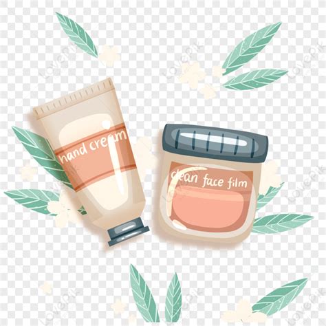 신선한 스타일 화장품 요소 돈 일러스트 장비 개념