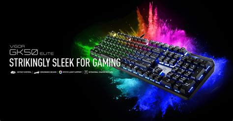 MSI VIGOR GK50 Elite Mechanical Gaming Keyboard - S11-04UK229-CLA ...