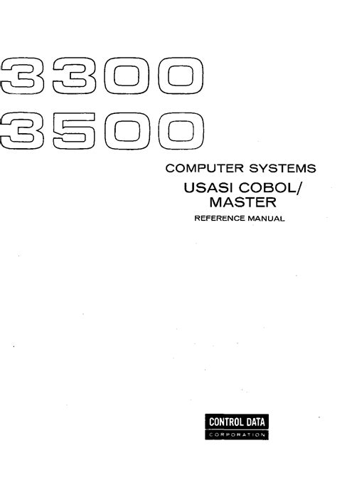 cobol syntax reference guide