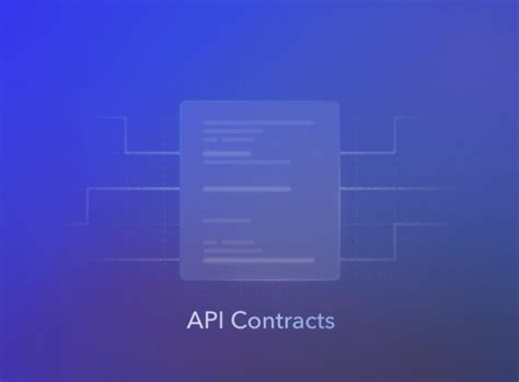 What Is An API Contract Got API All About APIs