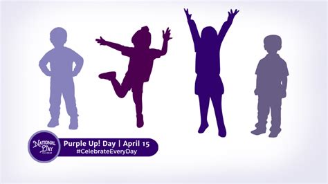 Purple Up Day April 15 National Day Calendar