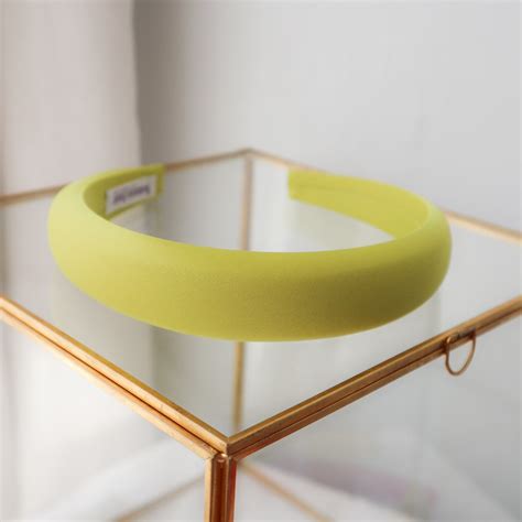 Bandolete Kate Lima Kate Headband In Lime Lemon Hair Woman