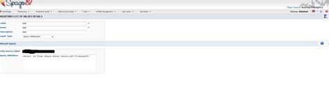 How To Pass Parameter Top Lov Query In Spagobi Stack Overflow