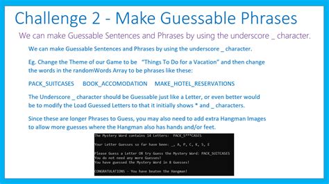 Python Hangman Game Passy World Of Ict