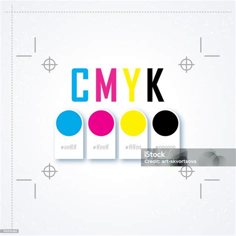 Cmyk 색상 개념입니다 프린터 잉크 및 토너 활자 프린터의 공급자입니다 인쇄를 계속 3차원 형태에 대한 스톡 벡터 아트 및 기타 이미지 Istock