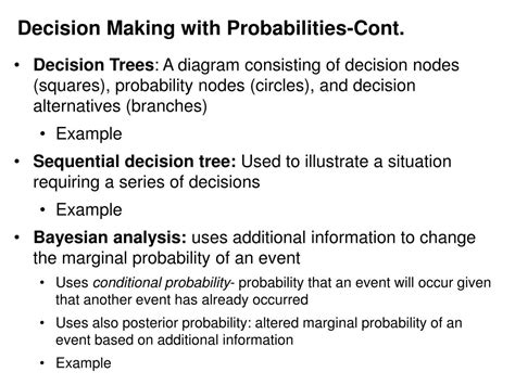 Ppt Chapter 14 Decision Analysis Powerpoint Presentation Free