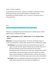 Synthesis Violent Women Docx I Want To Make A Synthesis By Integrating System Theory Babes