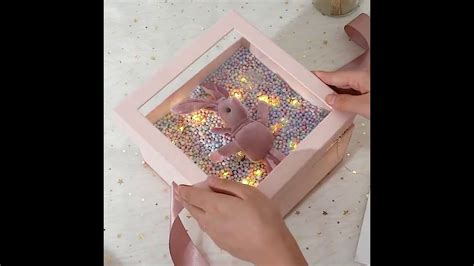 구슬 선물 상자 기념일 박스 빈 포장 발렌타인데이 Youtube