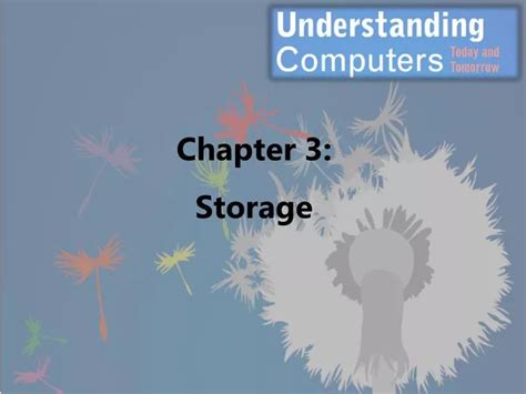 PPT Chapter Storage PowerPoint Presentation Free Download ID