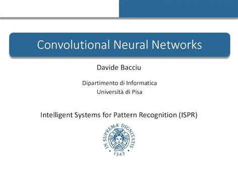 Pdf Convolutional Neural Networks E Learning•convolutional Neural Networks •deep