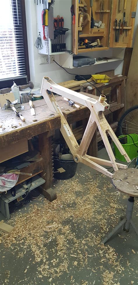 Holzfahrrad Holzwerken