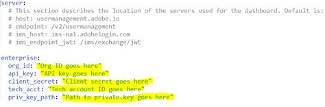 set up the user sync tool