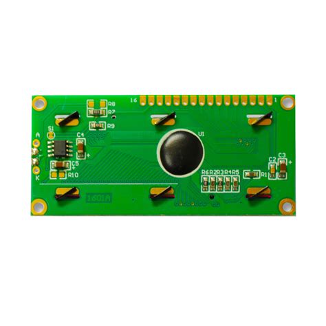 16x1 stn blue character lcd display module