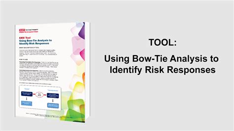 Erm Tool Using Bow Tie Analysis To Identify Risk Respons