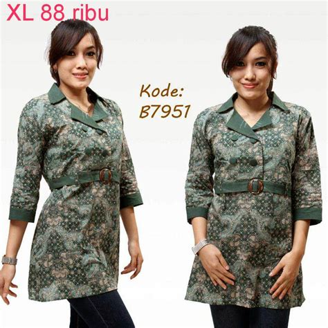 Contoh Model Baju Batik Untuk Kerja Model Baju Batik