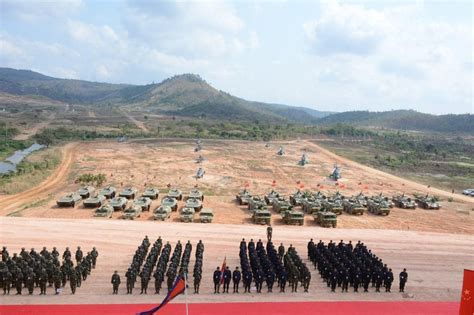 ចាប់ផ្ដើមហើយសមយុទ្ធនាគមាសកម្ពុជា ចិន ឆ្នាំ២០២៣ ប្រារព្ធនៅព្រឹកនេះក្រោមអធិបតីនាយឧត្តមសេនីយ៍ ហ៊ុន