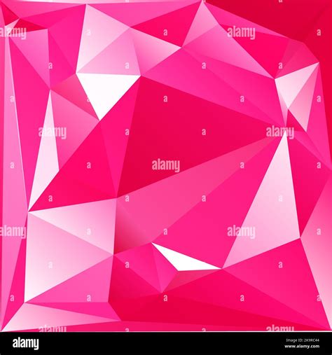Abstract Geometric Background Of Triangular Polygons Vector Illustration Retro Mosaic Triangle
