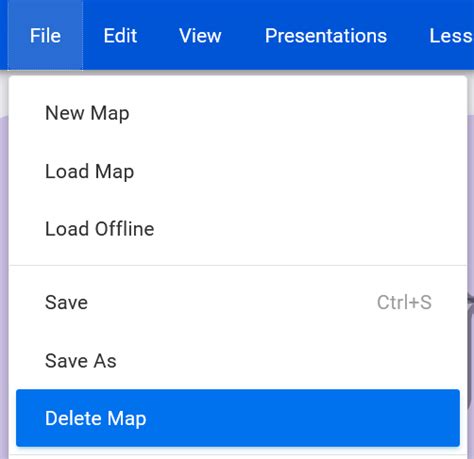 Deleting Maps Ako Maps