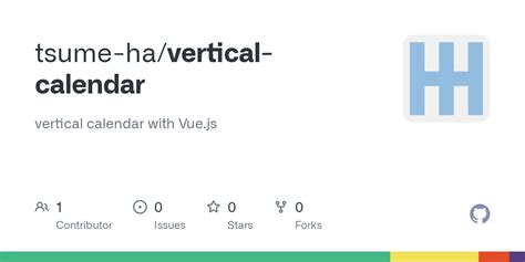 GitHub Tsume Ha Vertical Calendar Vertical Calendar With Vue Js