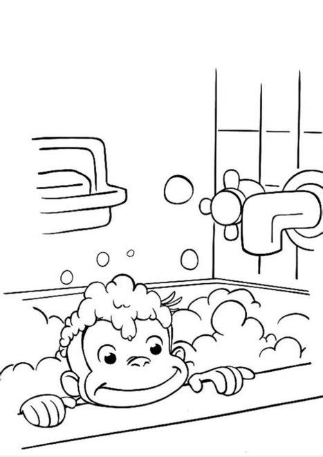 Free And Easy To Print Curious George Coloring Pages Tulamama