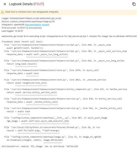 Push Image Broken On Latest Ha Update Issue Haswitchplate Openhasp Github