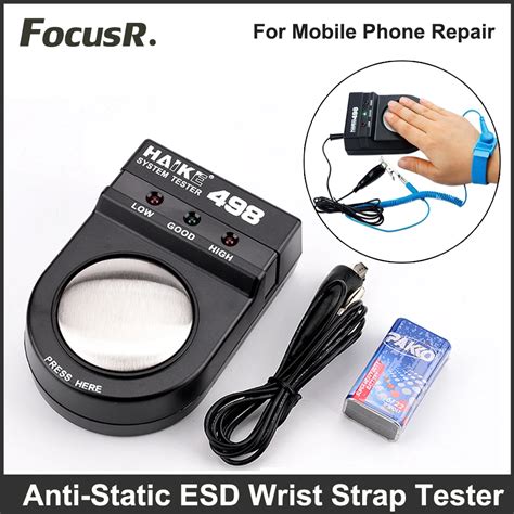 Esd Mat Feita 498 Esd Wrist Strap Tester Anti Static Wristband