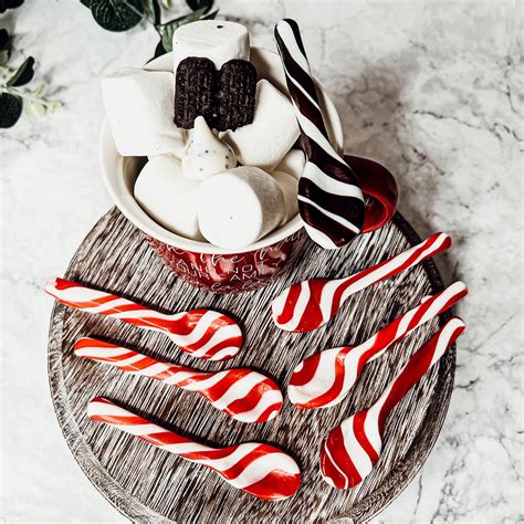 Christmas Spoons Edible Candy Spoons In 3 Flavor Choices Candy Spoons