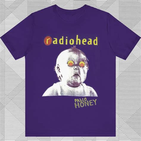 Rare Vintage 1990s Radiohead Pablo Honey Shirt Tokopyramid