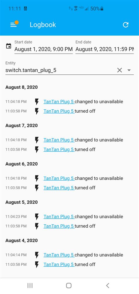 Tasmota Device Goes Unavailable Every Night At 11 04pm Configuration Home Assistant Community