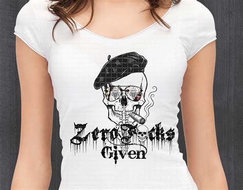 Zero Fucks Given Png Sublimation Designs Download Digital Etsy