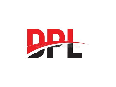 Dpl Letter Initial Logo Design Vector Illustration Stock Vector Illustration Of Black Success