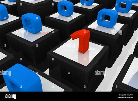 The Concept Of Matrix Data Stock Photo Alamy