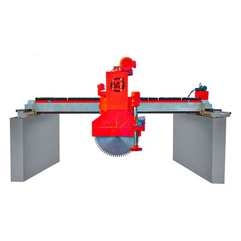 55kw Marble Block Cutting Machine Horizontal Plus Vertical Bridge Saw