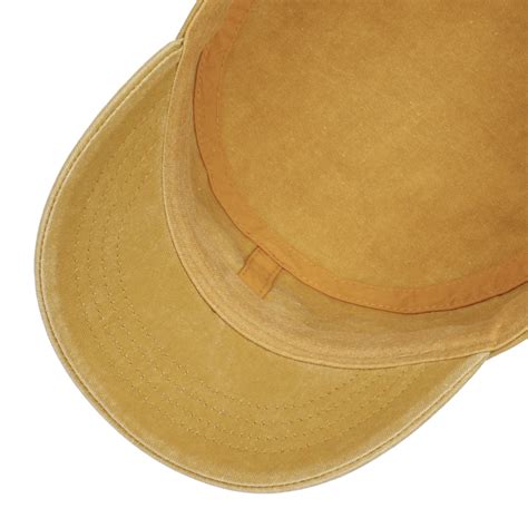 Washed Cotton Army Cap By Lipodo £1795