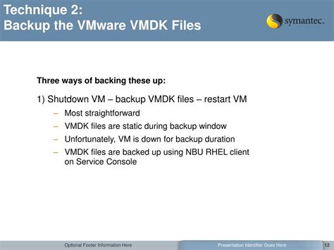 Ppt Non Disruptive Backup Of Vmware Environments Using Veritas