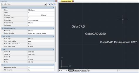 How To Use The Properties Panel To Align Objects Gstarcad