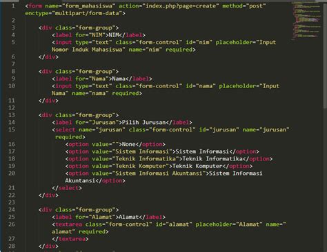 Catatan Kita Membuat Crud Menggunakan Bootstrap
