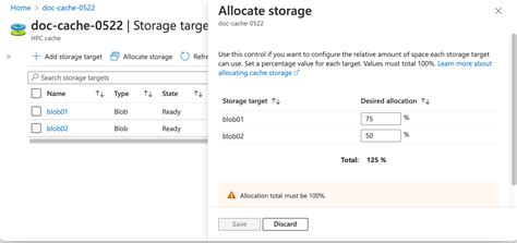 Gerenciar Destinos De Armazenamento Do Azure HPC Cache Microsoft Learn