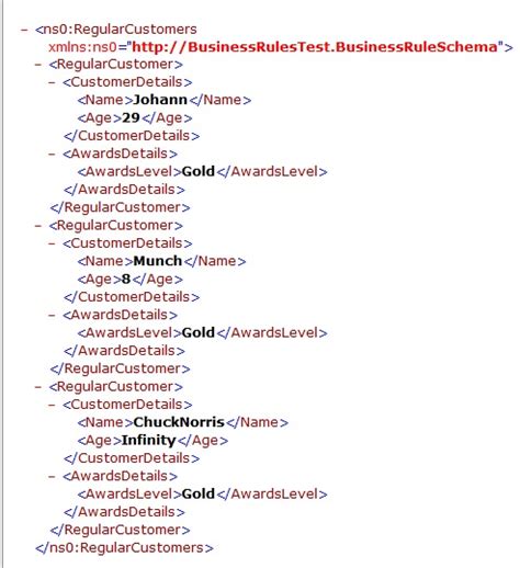 Biztalk Business Rules And Complex Xml Structures Adventures Inside The Message Box
