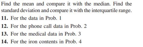 Solved Find The Mean And Compare It With The Median Find Chegg Com