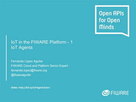 Fiware Iot Introduction 1 Ppt