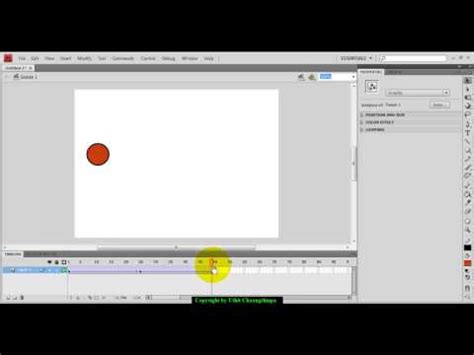 การสราง Animation แบบ Classic Tween เรยนคอมพวเตอรกบทชเชอรอทศ