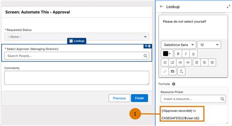 level up your approvals with flows and the custom error element automate this salesforce admins