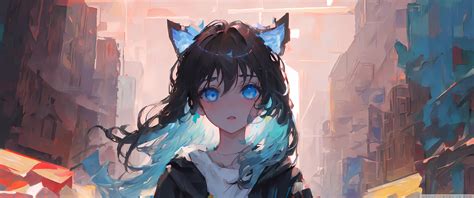 Anime Girl 4k Uhd Wallpaper For Ultrahd Desktop And Tv Widescreen And