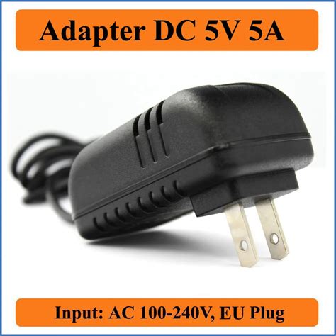 V A US Plug AC DC Adapter AC V To DC V MA Output Wall Charger DC Adapter M Ft