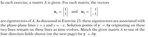 Solved In Each Exercise A Matrix A Is Given For Each Chegg Com