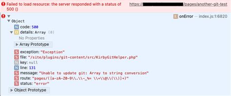 Array To String Conversion Error With Kirby 36 And Php 80 · Issue 86