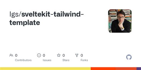 Github Lgssveltekit Tailwind Template