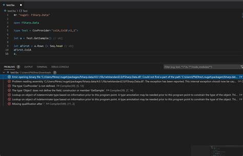 Typechecking And Intellisense Does Not Work If The Windows User Account